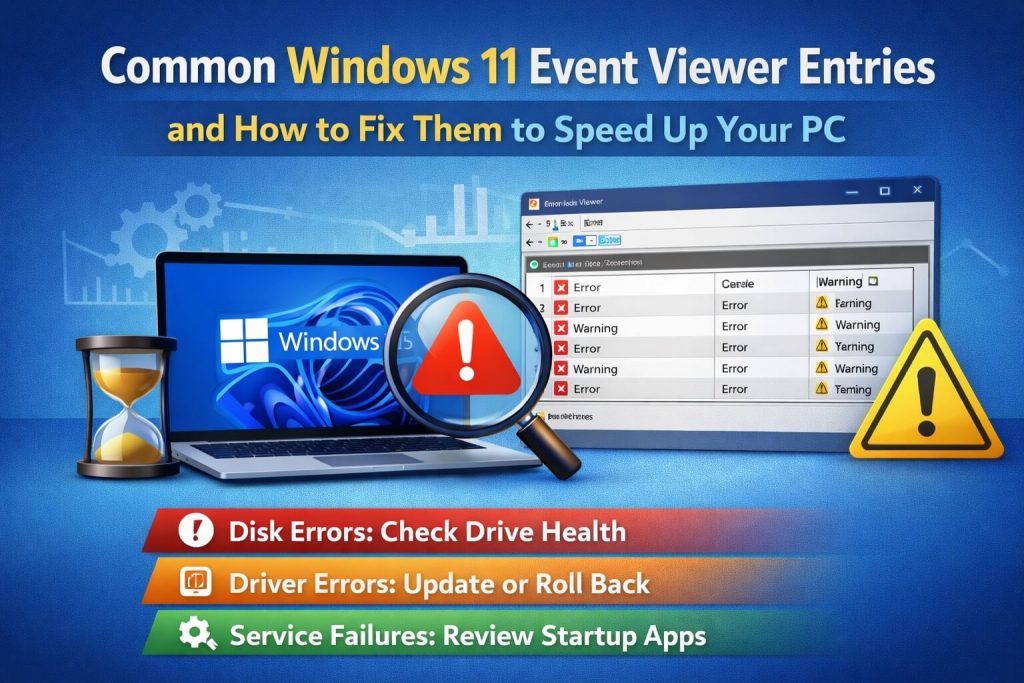 Seeing Errors in Windows 11 Event Viewer? Read This First